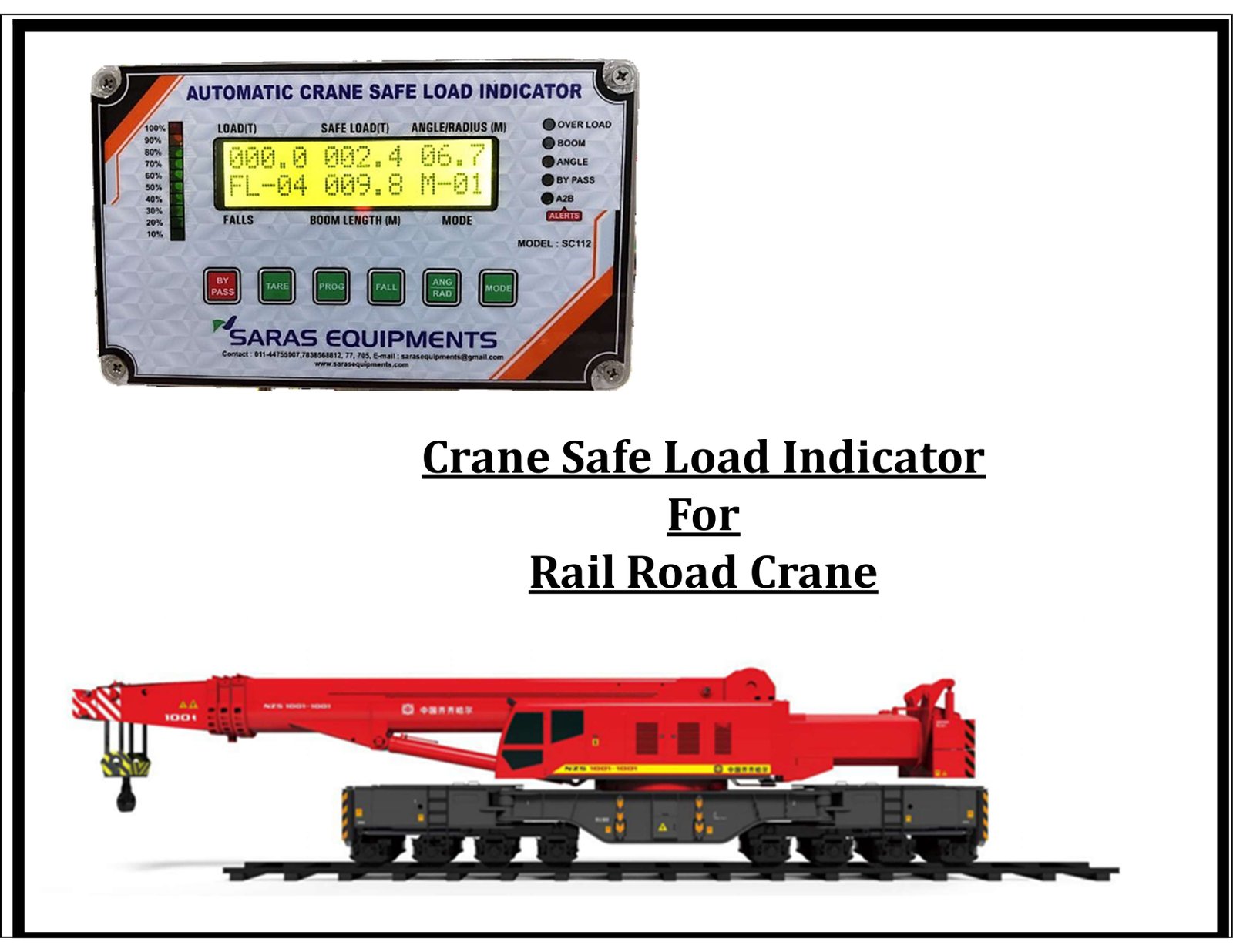 Automatic Safe Load Indicator for hydra crane, Automatic Safe Load ...