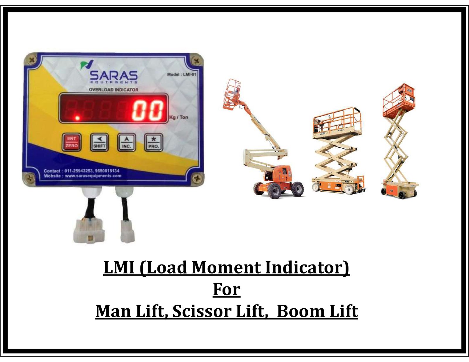 Automatic Safe Load Indicator for hydra crane, Automatic Safe Load ...