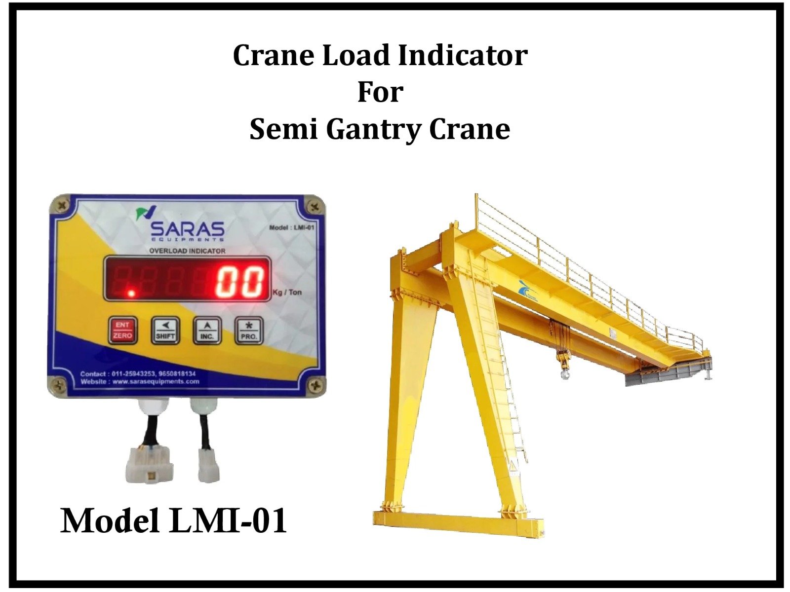Automatic Safe Load Indicator for Cranes – Buy the Best Quality Equipments from Saras 404 page ...